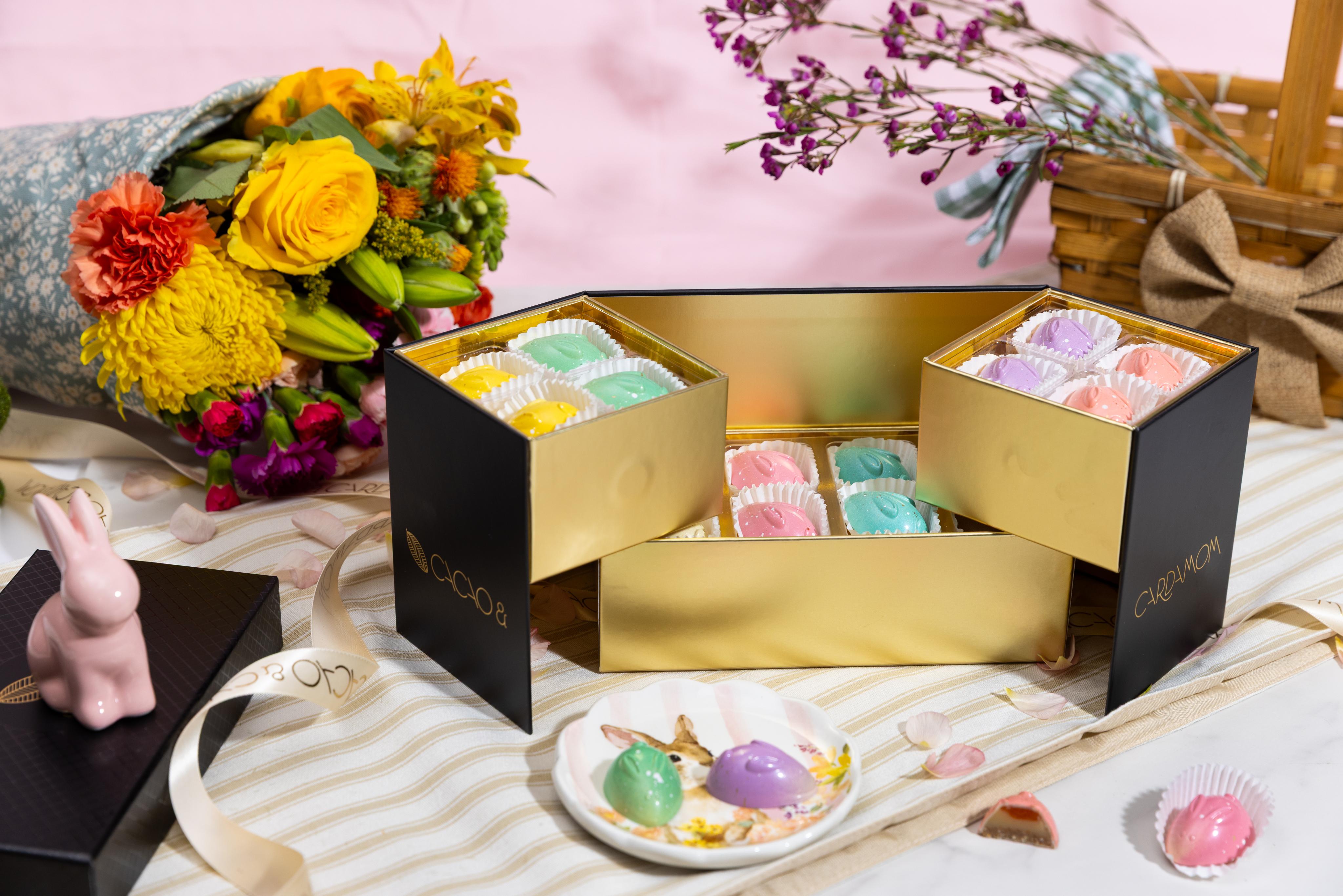 Easter Chocolate Collection – 15pc Artisan Spring Chocolate Box