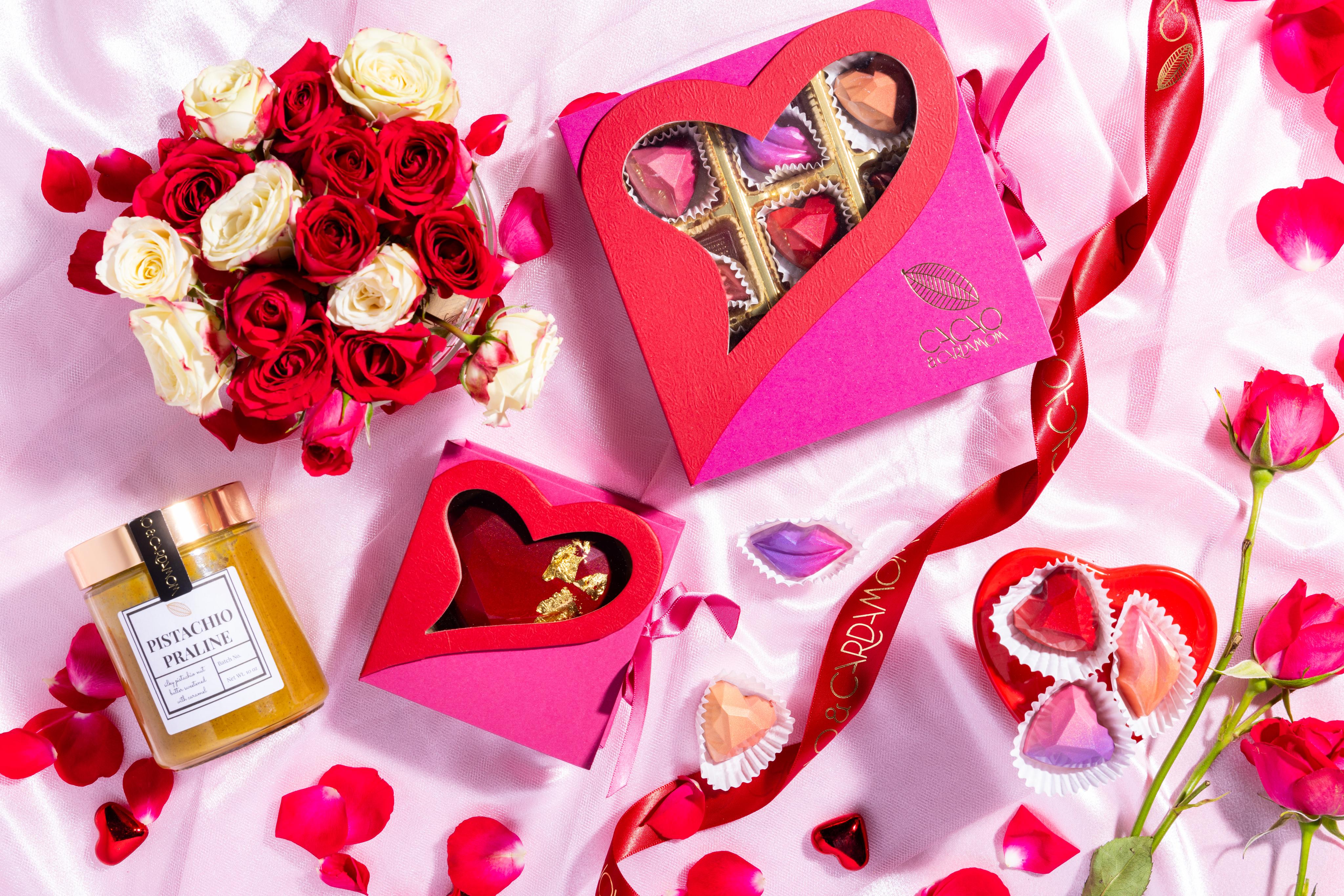 Cupid’s Kiss Artisan Chocolate Collection – Romantic Valentine Gift