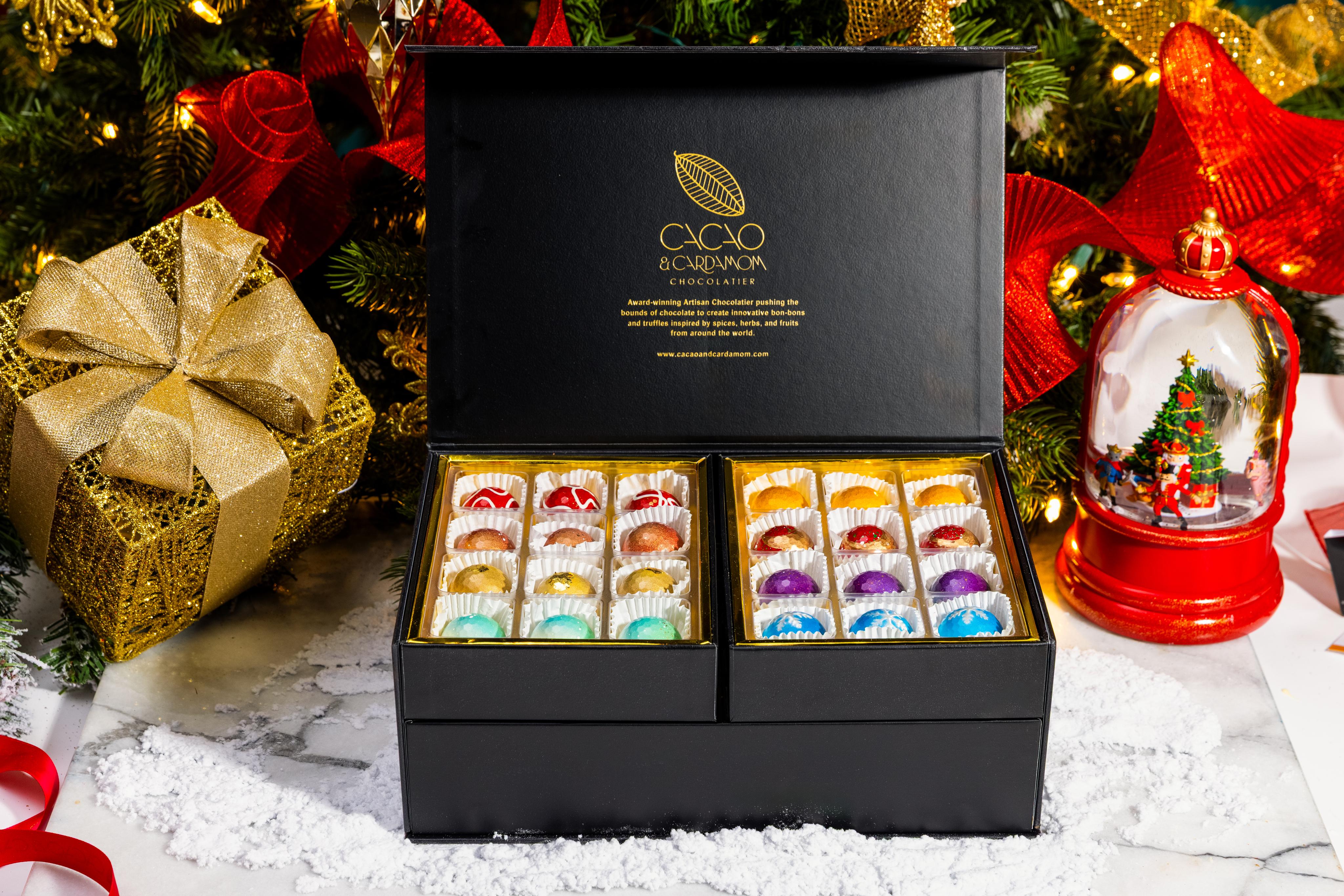 Holiday Chocolate Gift Box – 16pc Seasonal Assortment