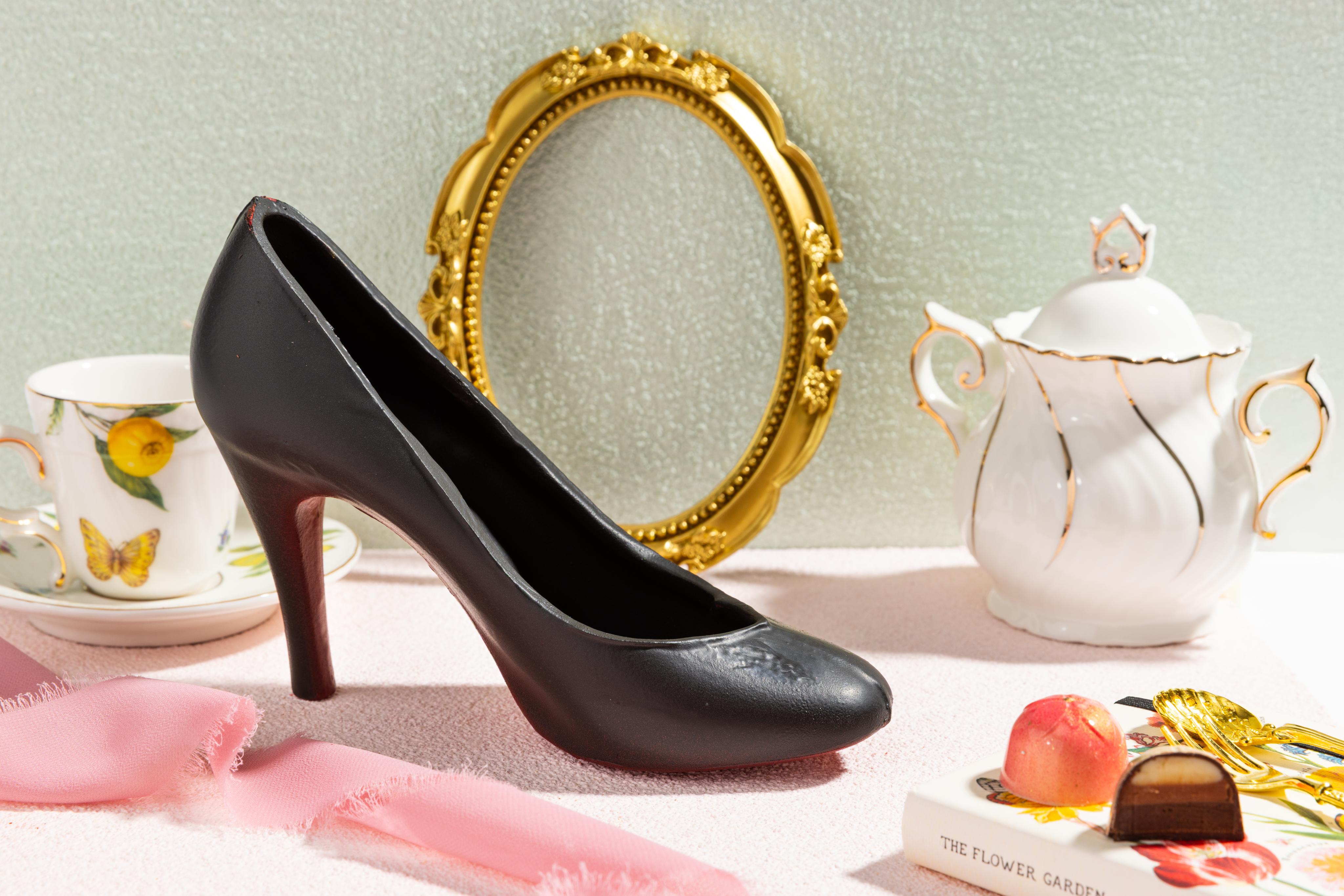Chocolate High Heel Shoe – Louboutin-Inspired Edible Gift