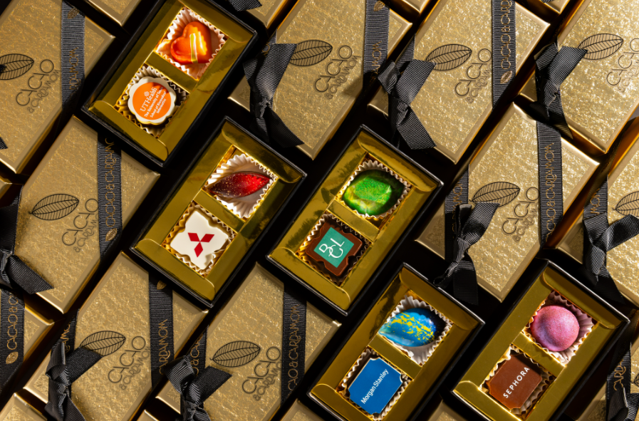 Order Custom 2 Piece Chocolates | Custom Corporate Chocolate
