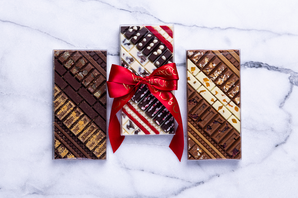 Holiday Chocolate Bar Gift Set – Cacao & Cardamom Chocolatier