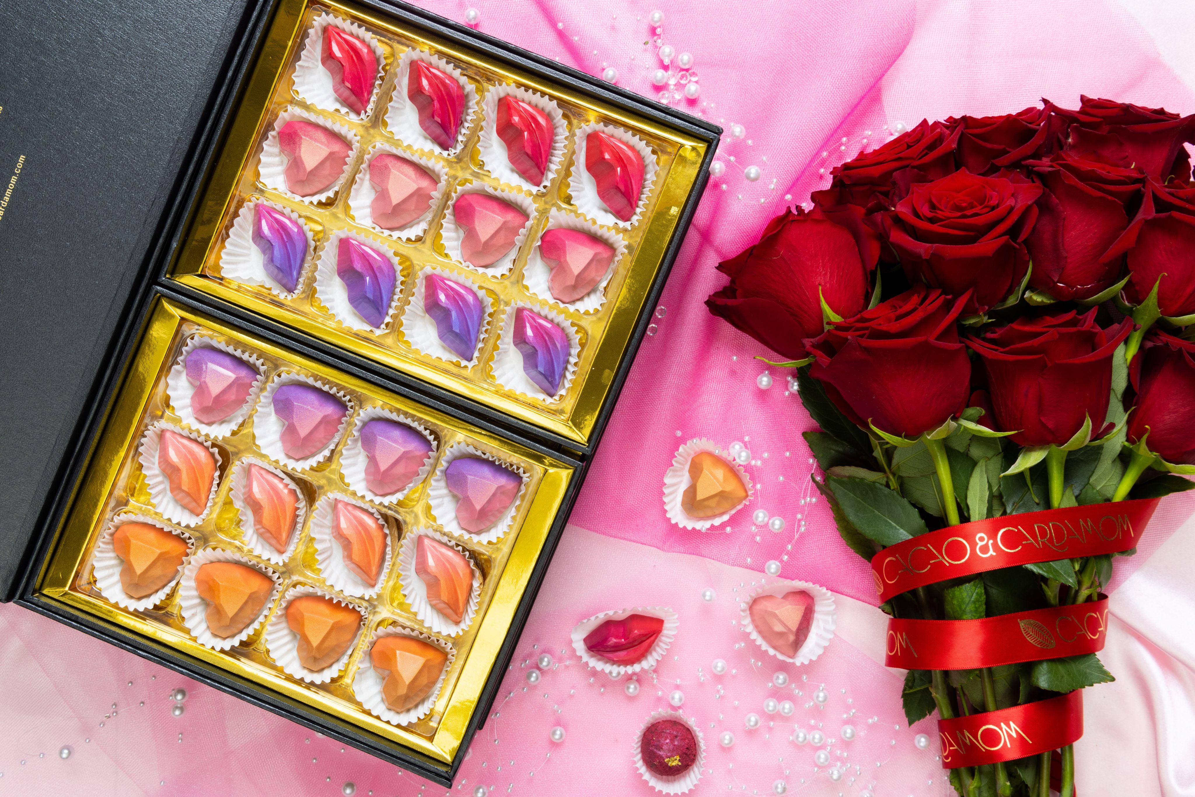 Sweethearts Chocolate Gift Box – 48pc Valentine’s Treasure Collection