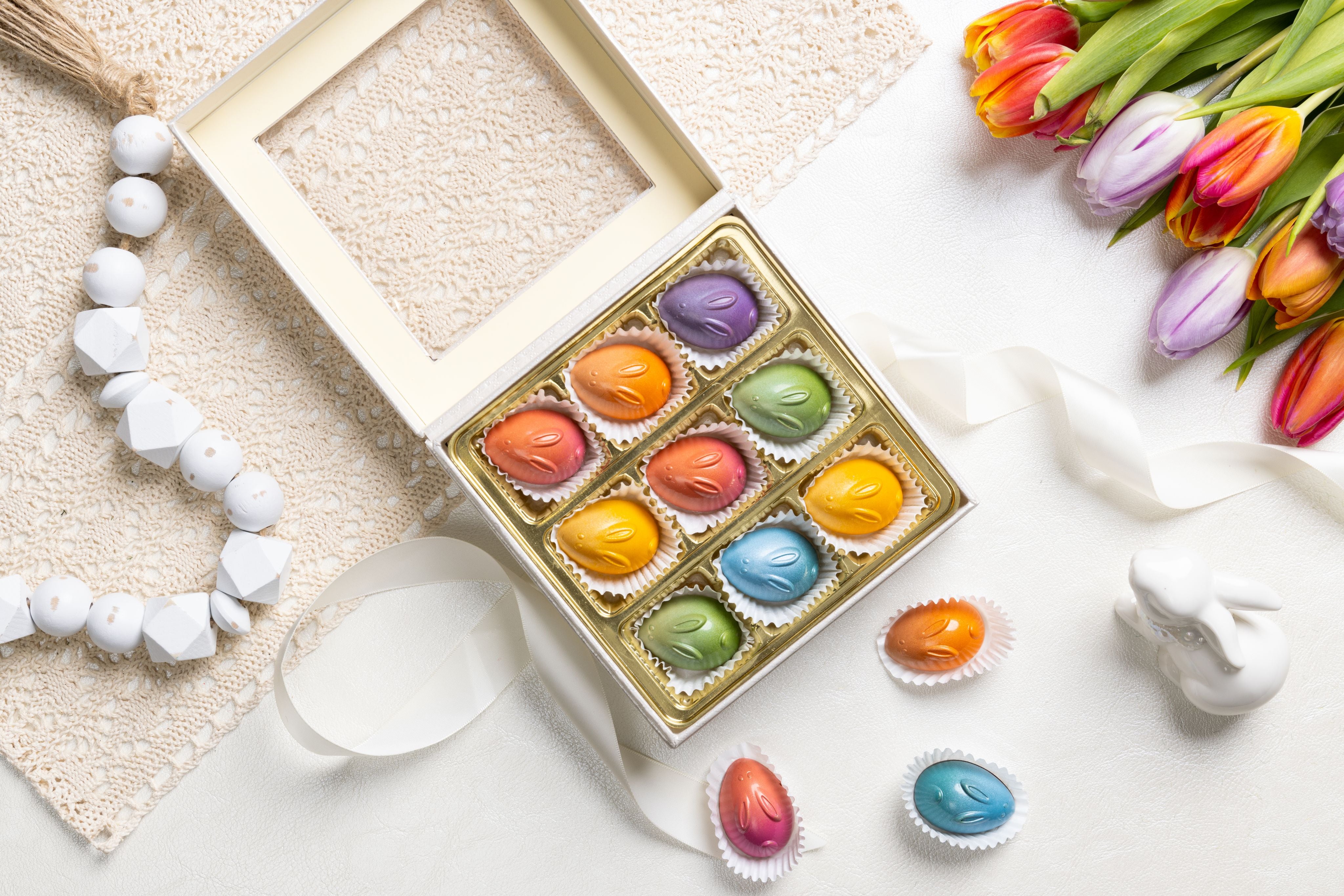 Easter Chocolate Collection – 9pc Artisan Holiday Chocolate Gift Box