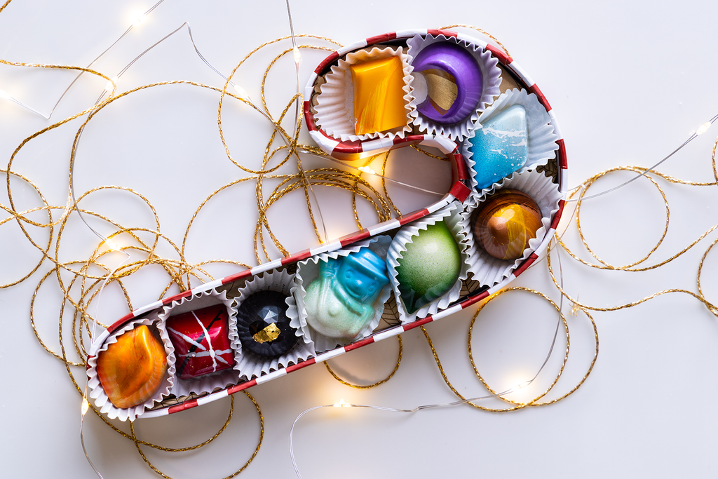 Candy Cane Confections, 10 pieces – Cacao & Cardamom Chocolatier