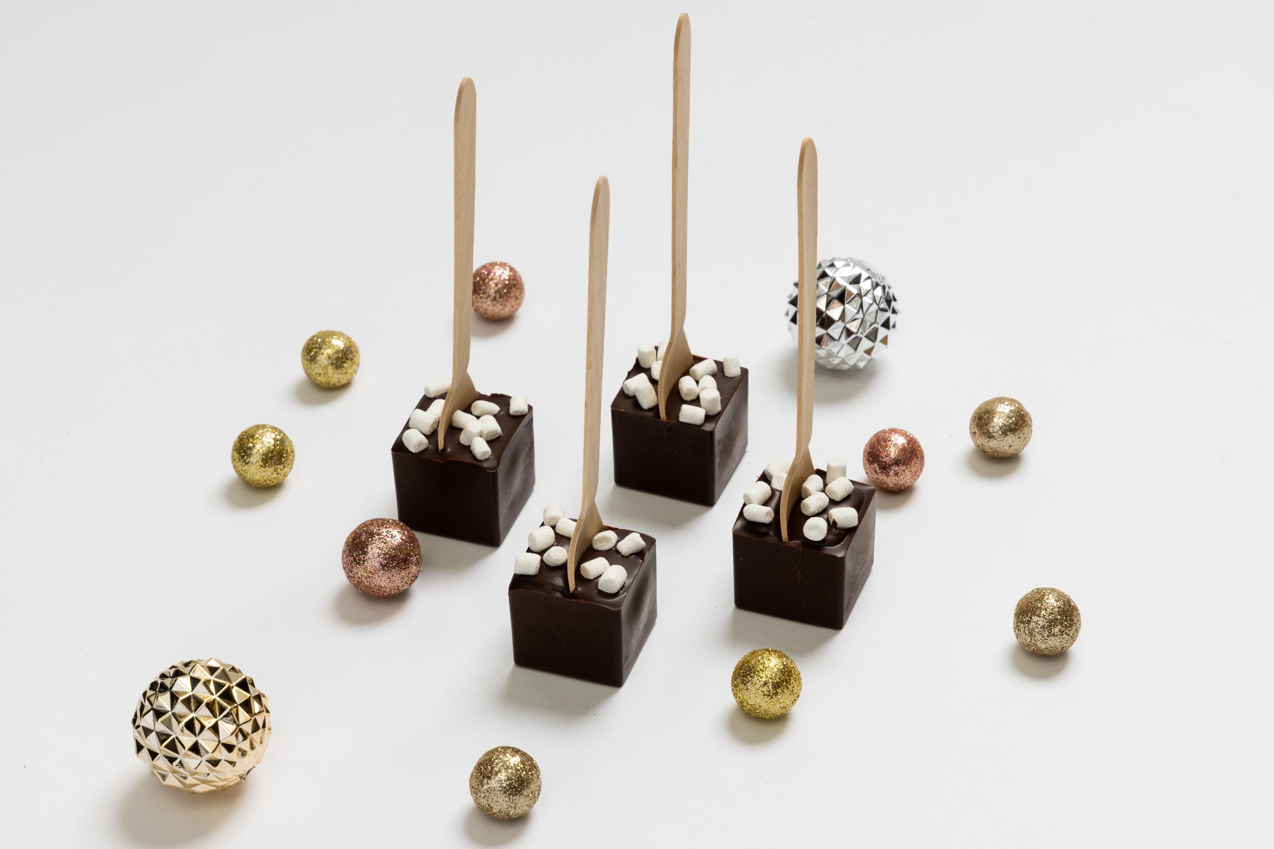 Classic Dark Hot Chocolate Stick – Cacao & Cardamom Chocolatier