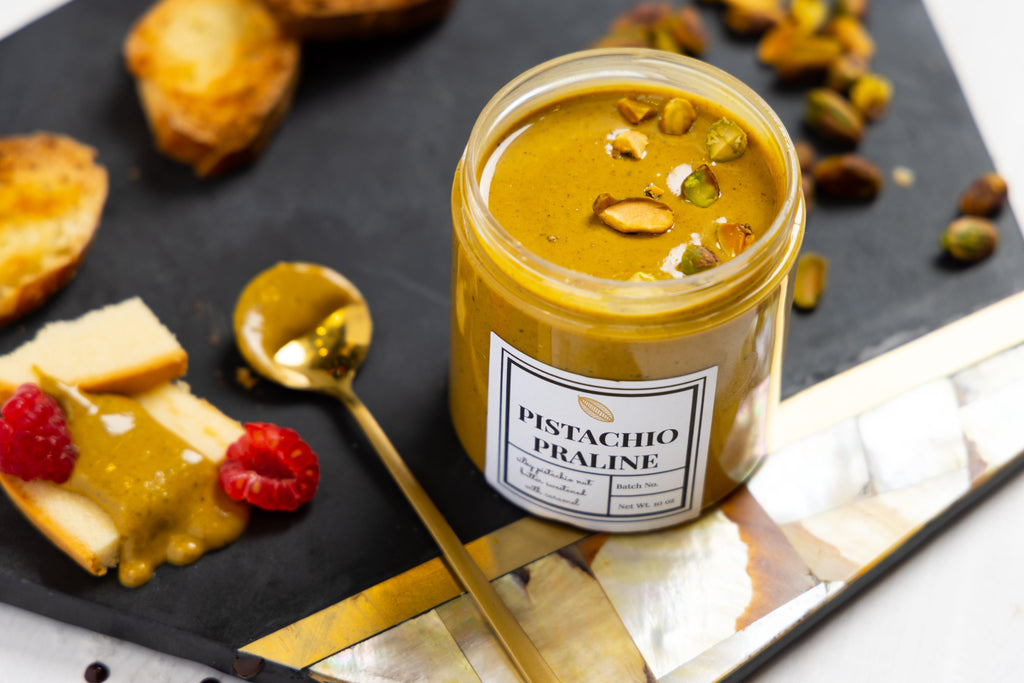 Pistachio Praline Spread – Cacao & Cardamom Chocolatier
